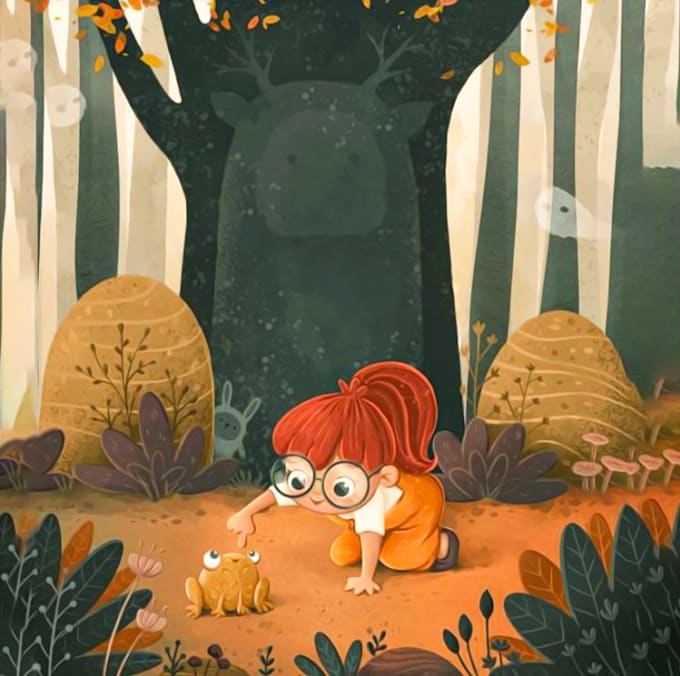 Draw children story book illustration by Pamelabell46 | Fiverr Draw children story book illustration by Pamelabell46 | Fiverr