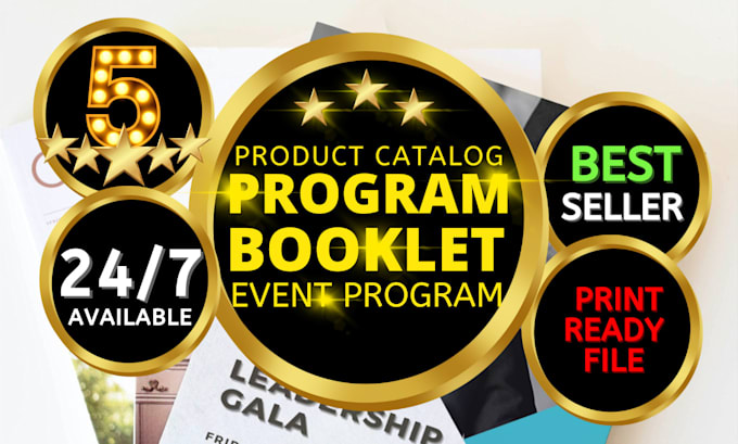 Design catalog, booklet, product catalog, event program by Ellenaj888 ...