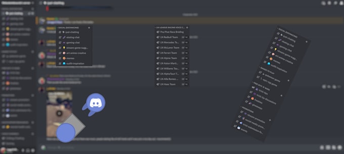 Create custom discord servers, bespoke to you by Leggs11 | Fiverr