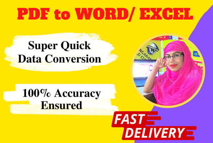 Covert pdfs to word, excel, google docs, sheets by Sopna9966 | Fiverr Covert pdfs to word, excel, google docs, sheets by Sopna9966 | Fiverr