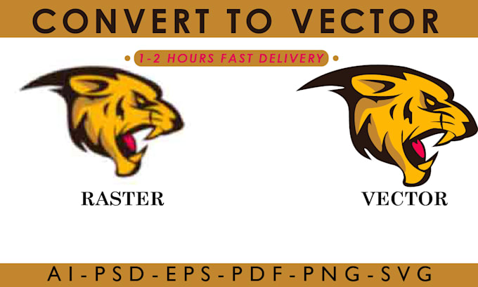 Vectorize your image logo, raster to vector, sketch to vector by Saim ...