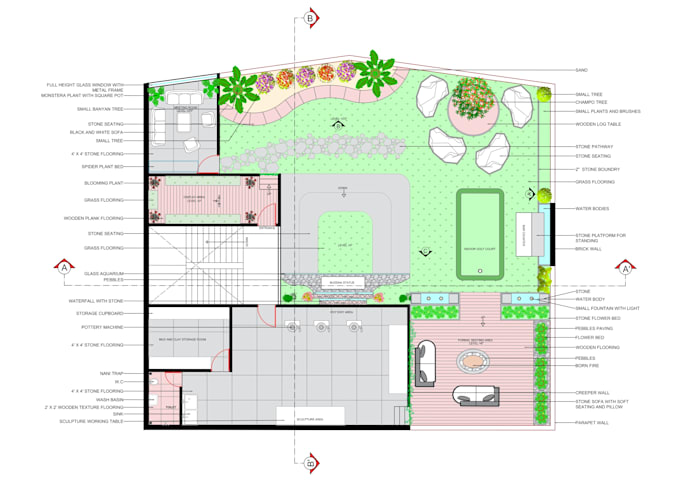 Do interior designing with 2d cad drawings by P_shivani | Fiverr