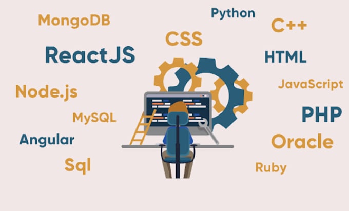 Be your front end and back end, full stack web developer by Joshuaapp ...