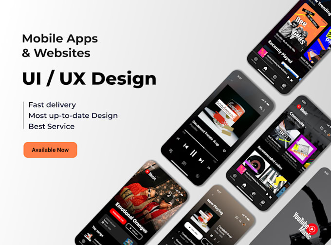 Design mobile ui ux, website, banner, dashboard, namecard by ...