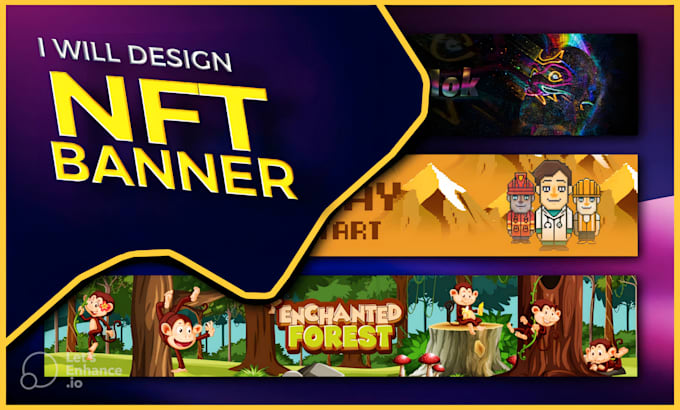 Design A Perfect Nft Banner Crypto Banner Opensea Banner By Khalilkaz Fiverr