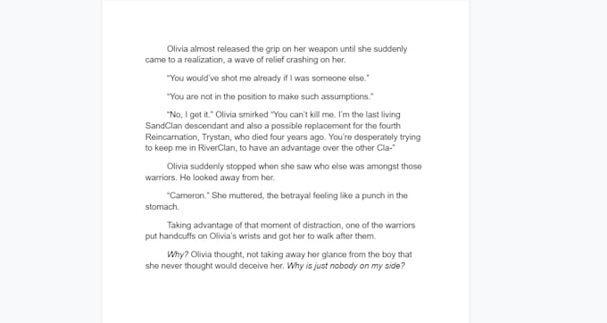 Write lore or scenarios for your fictional story by Roxanavisu625 | Fiverr