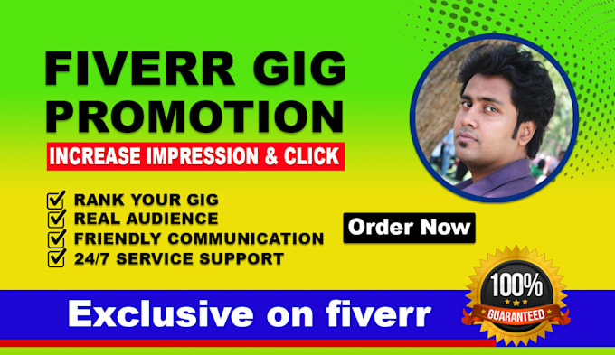 Do promote and advertise your fiverr gig to reach targeted audience by ...