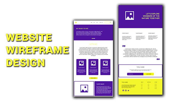 Design professional ui ux wireframe for your website by Digital_legacy ...