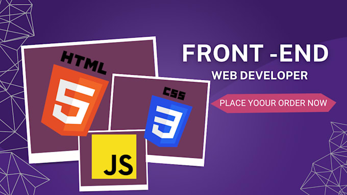 Be your front end web developer by Eana_malik | Fiverr