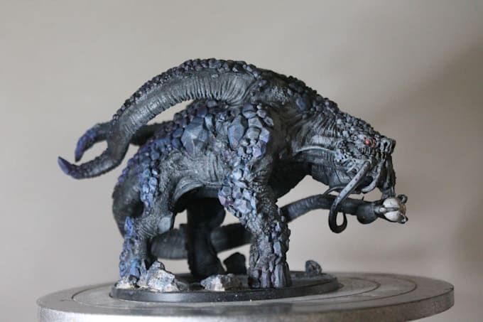 Paint your big bad villains creatures and baddies by Minipalmer | Fiverr