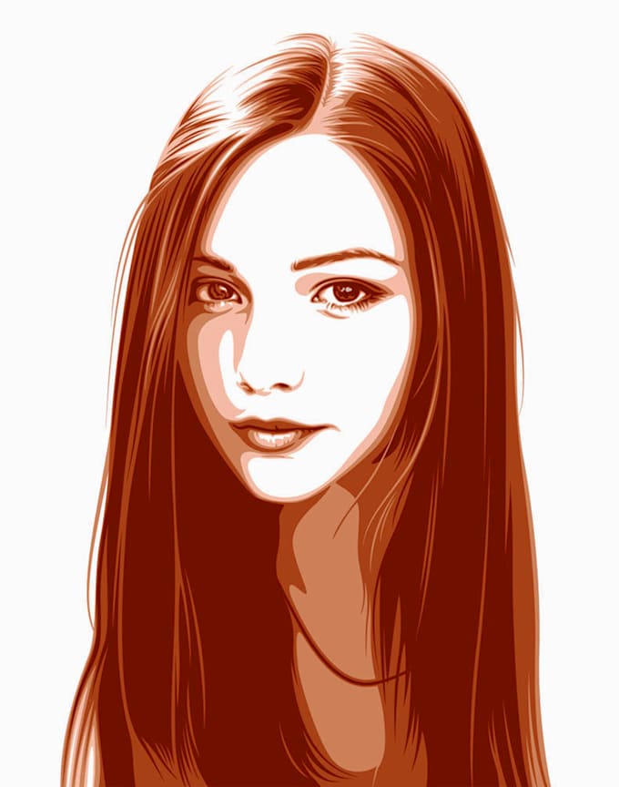 Do amazing vector portrait illustration of your photo by Creuantolun ...