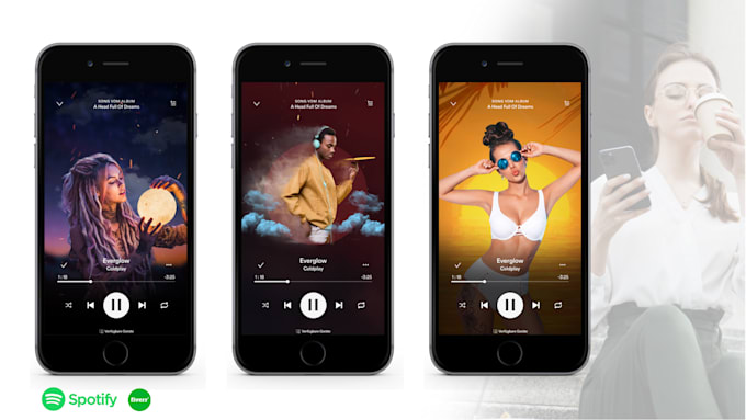 Animate your album cover art for a spotify canvas by Aselasl | Fiverr