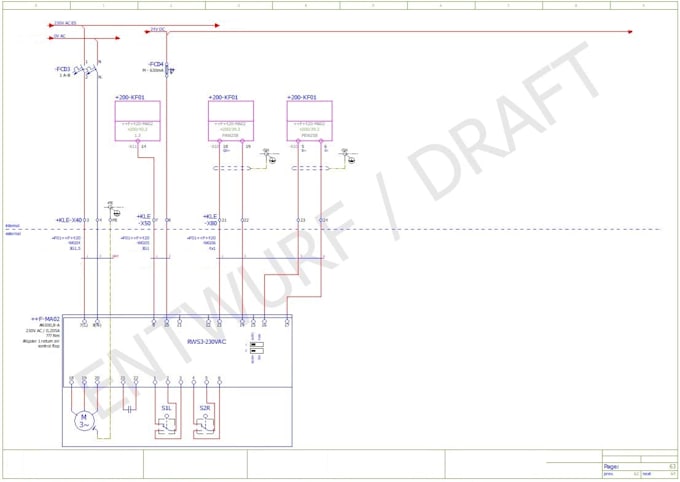 Build electrical diagrams according to your needs by Apopa93 | Fiverr