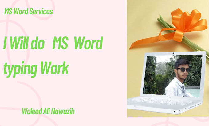 Do ms word typing work by Freed4502 | Fiverr