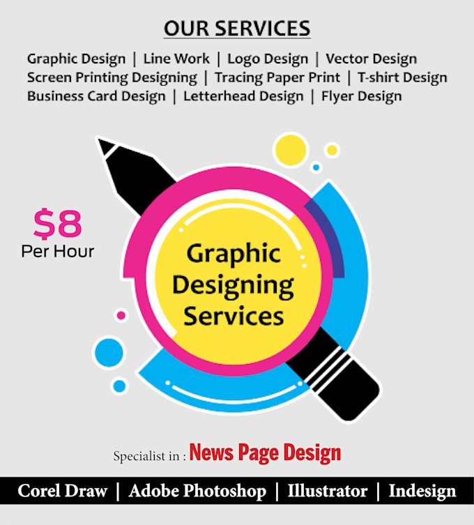Design flyer, banner, image tracing in coreldraw, illustrator ...