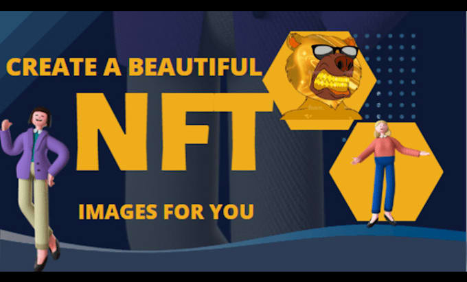 Create a unique and creative nft on your demand by Farhankhan846 | Fiverr