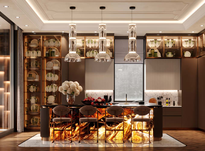 Design a great kitchen and create renderings for you by Aerenke | Fiverr