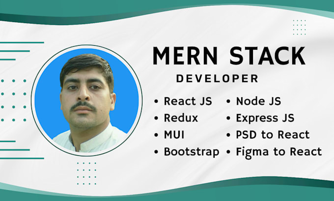 Be your react js node js mern stack developer by Umrandco | Fiverr