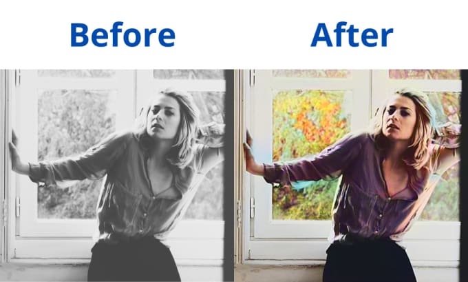 Colorize and restore your black and white photo by Thisal_works | Fiverr