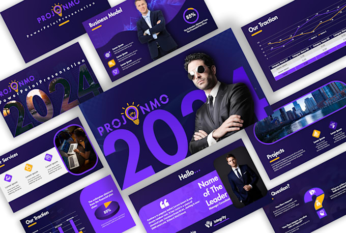 Design dynamic powerpoint presentation or google slides by ...