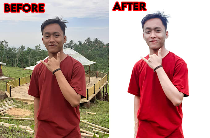 Remove or changing background, cut out, adding objects, color correction by Teguh_bjksn12 | Fiverr