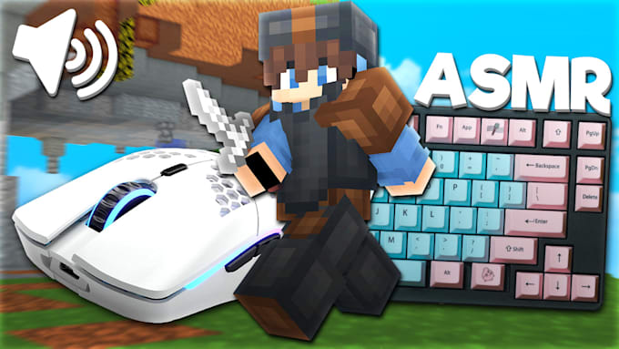 Make you a minecraft asmr thumbnail by Andreas_noob | Fiverr