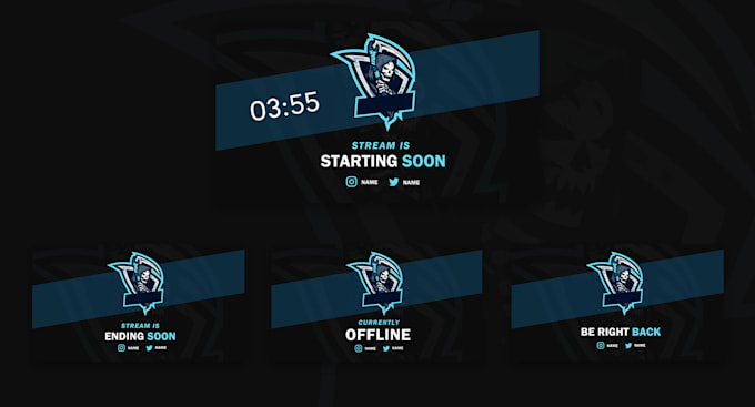 Create custom banner, panel, screens and more by P4n4ma | Fiverr