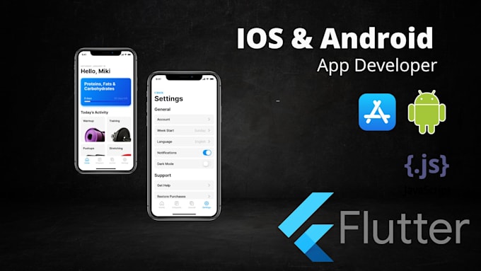 Mobile app development for ios and android by Mikelinoveshi45 | Fiverr