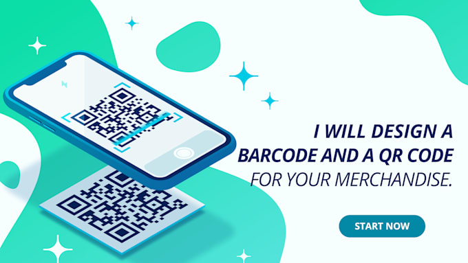 Design a barcode and a qr code for your merchandise by Sarayou2011 | Fiverr