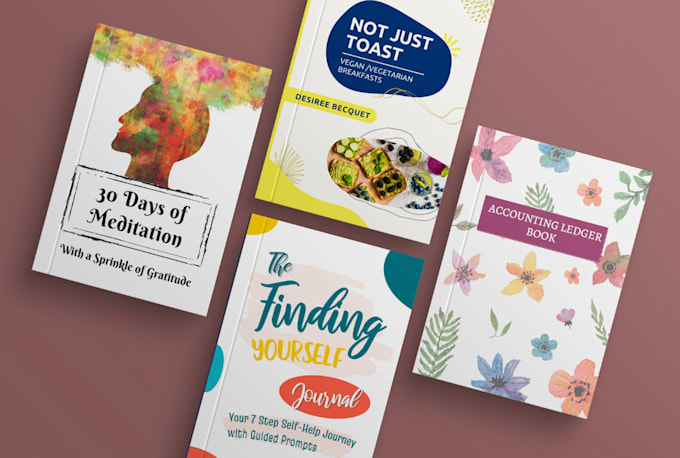 Design low content book cover, paperback and hardcover by Hamza10mkbl ...