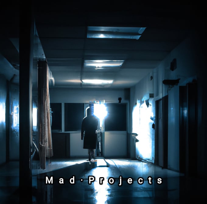 Make digital art based on your description, horror style by ...