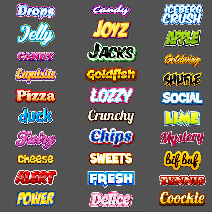 Design vector text logo, tagline, slogan by Technogeeek | Fiverr