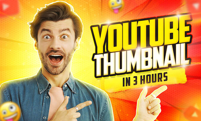 Design amazing clickbait youtube thumbnail in 3 hours by Mdrayhan5 | Fiverr