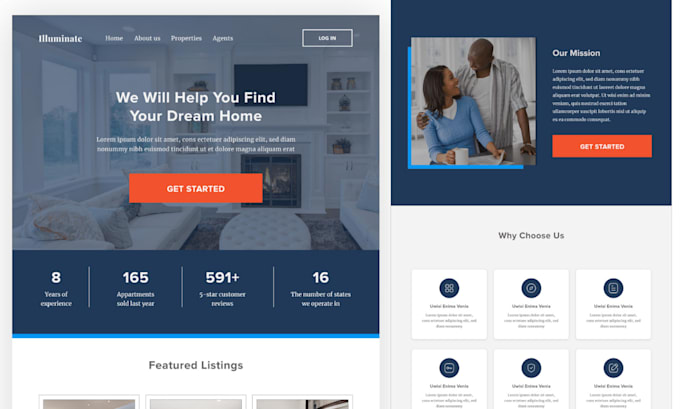 Create unique website ui ux design in figma or adobe xd by Uxtimmy | Fiverr