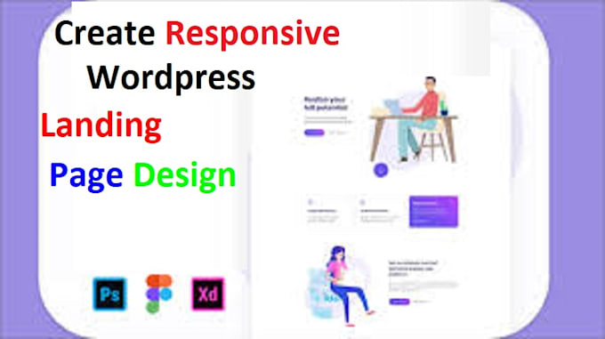 Create responsive wordpress landing page design by Russell_dick | Fiverr