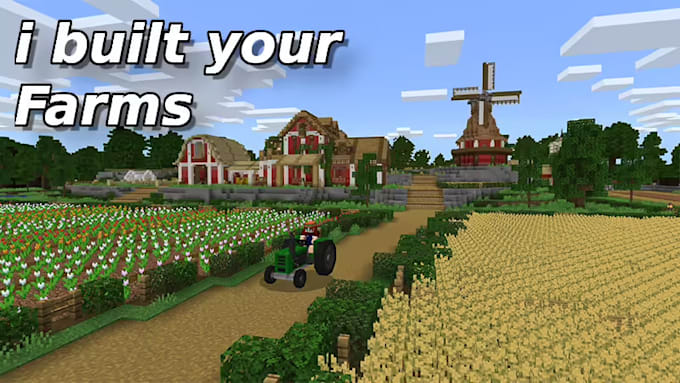 Build minecraft farms on your server by Ilennyy | Fiverr