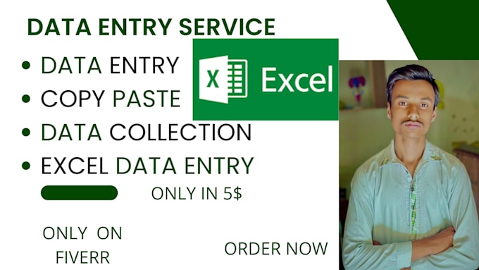 Be expert in excel, ms excel, google sheets, vba, formula, charts etc by Sajidali680 | Fiverr
