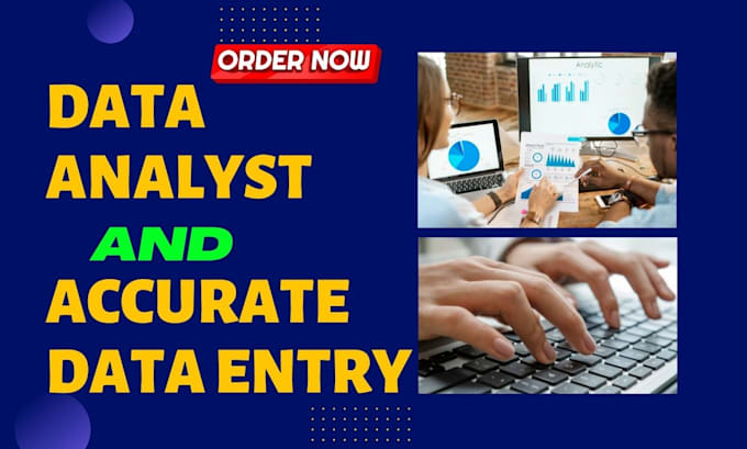 Do data analyst and accurate data entry by Danishali472 | Fiverr