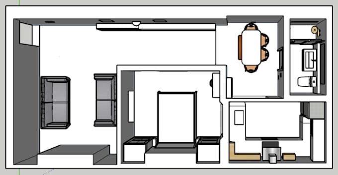 Redesign the layout of your home by Delaneysketchup | Fiverr