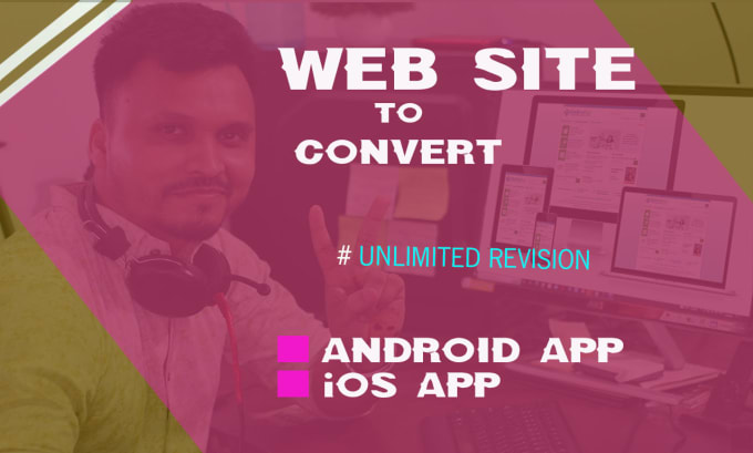 Convert Website To Pro Android App Using Website By Freelancer Fci Fiverr