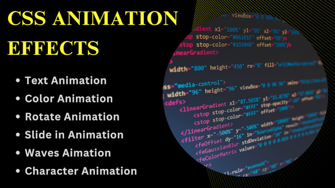 Enhance your landing page with css animations by Srsyed | Fiverr