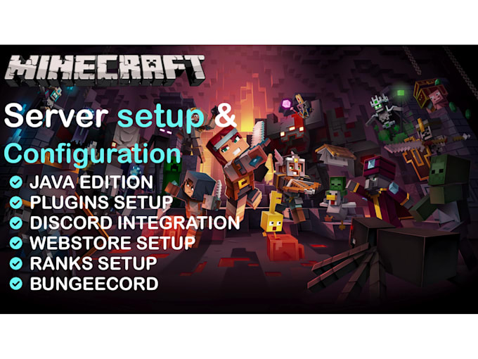Setup or configure a minecraft server and plugins for you by Staints ...