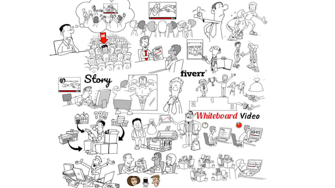 Create a professional whiteboard explainer video animation by ...
