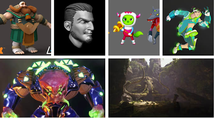 Design game ui and ux, game prototype, game character perfectly by ...