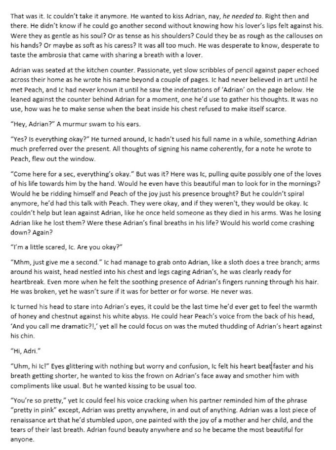 Write a one shot story in any genre for you by Casm90 | Fiverr