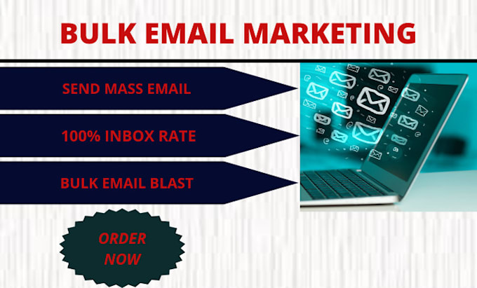 Send bulk emails and marketing service by Pixel_gen | Fiverr