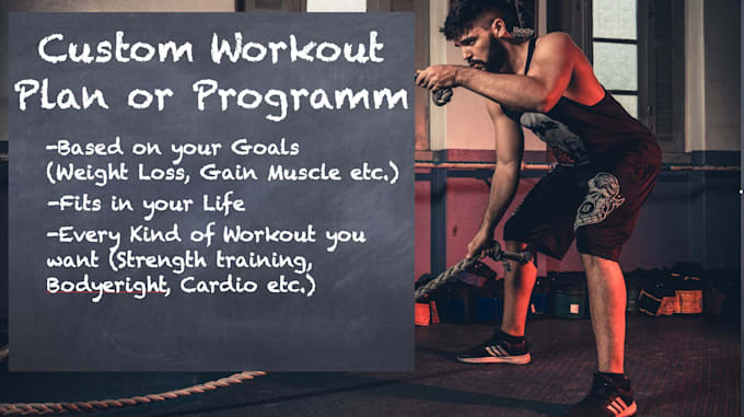 Create a personalized workout plan for you by Fitnessguide4u | Fiverr