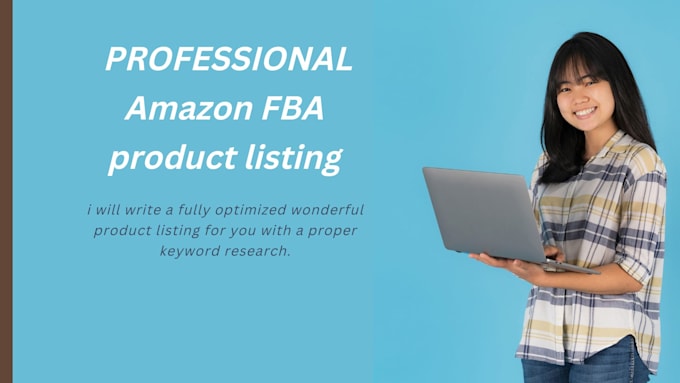Write your amazon listing and product description, copywriting with seo ...