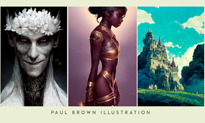 Create a perfect digital illustration for you by Paulbrown731 | Fiverr