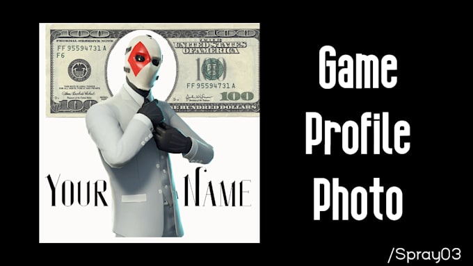 Do a game profile photo by Spray03 | Fiverr